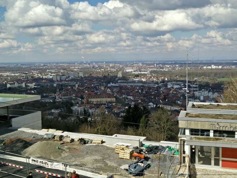 Turmberg Karlsruhe-Durlach: Wanderungen und Rundwege | komoot