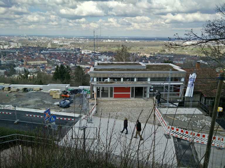Turmberg Karlsruhe-Durlach: Wanderungen und Rundwege | komoot