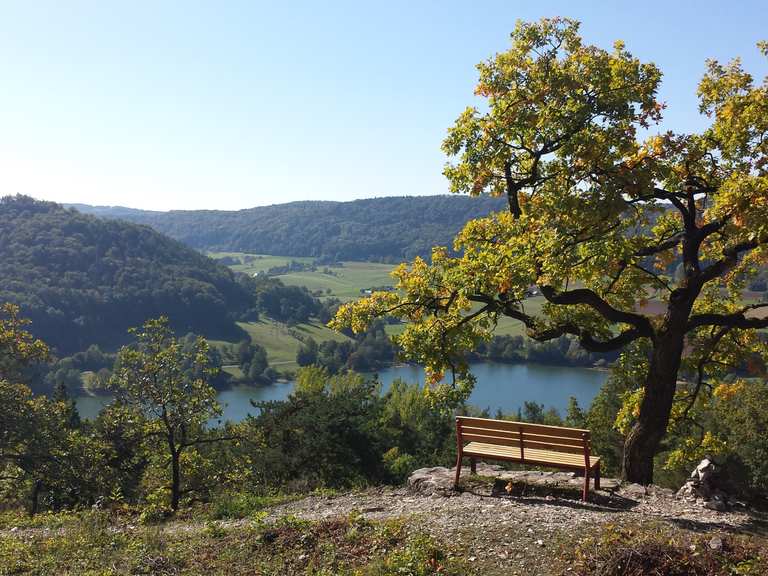 Happurger Stausee + Steinernes Gaßl + Hohler Fels | Wanderung | Komoot