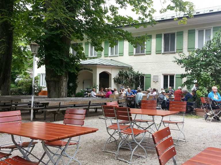 Wallfahrtskirche Mariabrunn – Biergarten Mariabrunn Rondje vanuit ...
