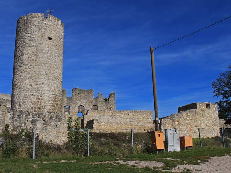 Burgruine Wolfstein Routes for Walking and Hiking | Komoot