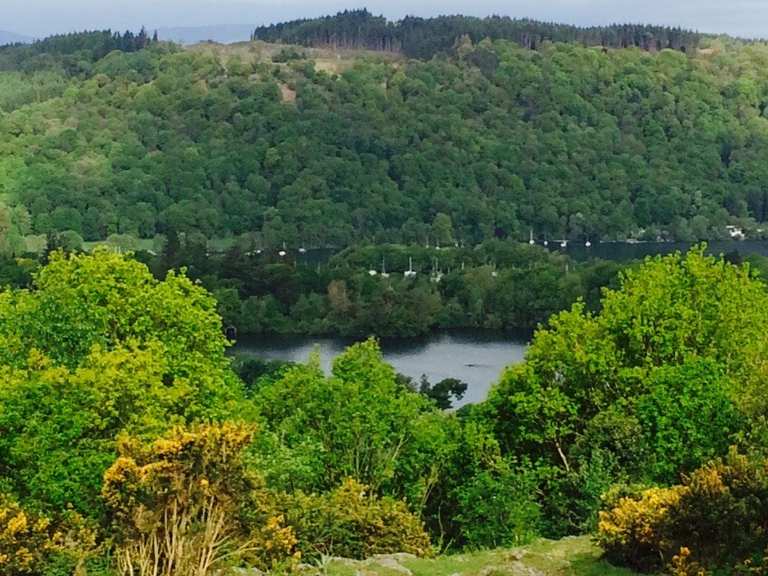 Perfect view of Windermere Routes for Walking and Hiking | Komoot