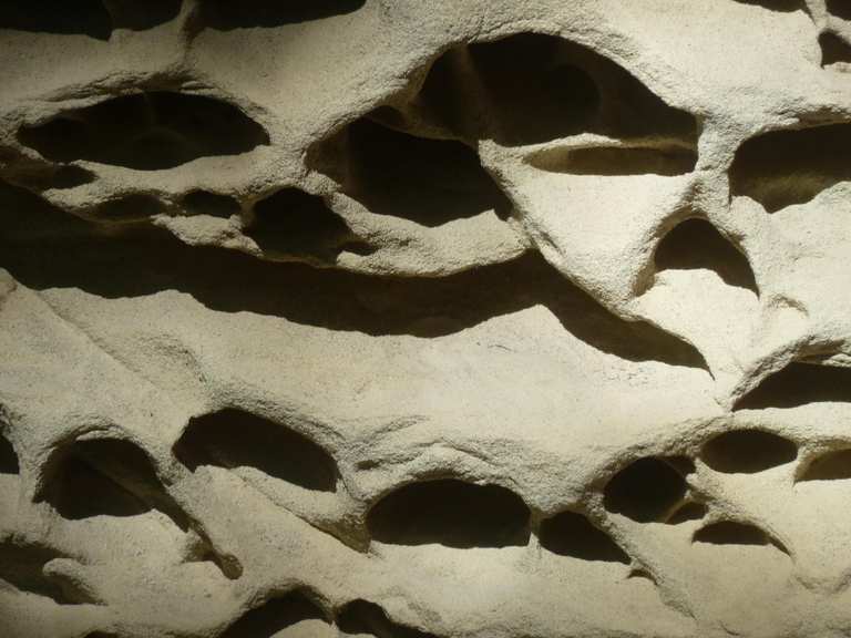 Tafoni Sandstone Formation Routes for Walking and Hiking | Komoot