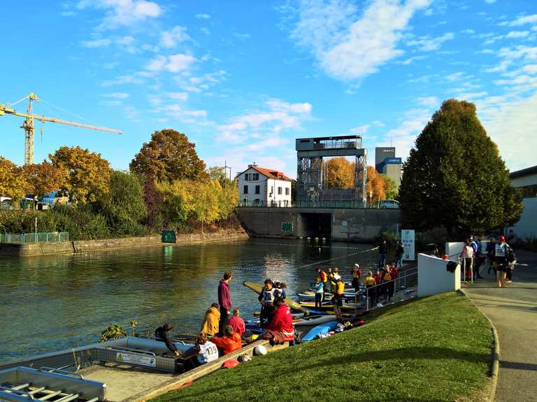 Parc des eaux Vives de Huningue Cycle Routes and Map | Komoot
