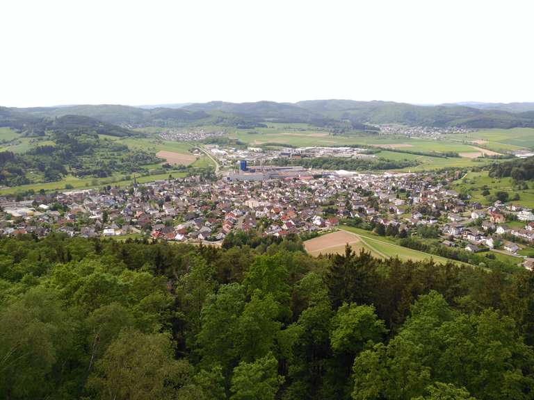 Jubiläumsaussichtsturm Breidenbach: Mountainbike-Touren und -Trails ...