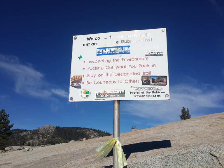 Rubicon Trailhead (West Side at Loon Lake) 🗻🚵 - Cycle Routes and Map ...