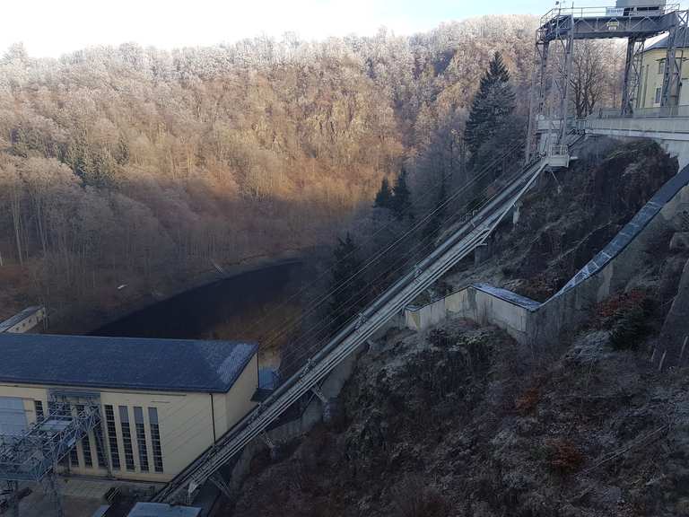 Staumauer Bleiloch-Talsperre: Wanderungen und Rundwege | komoot