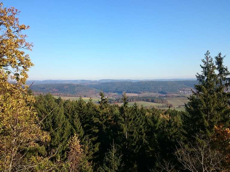 Patersberg-Turm „Schau dich um“: Mountainbike-Touren und -Trails | komoot