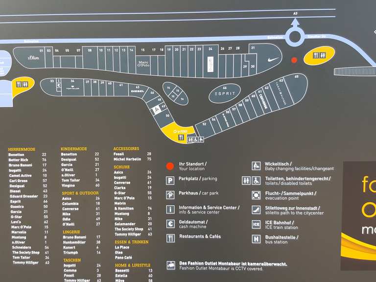 📍Montabauer Outletschuh #2 – Outlet Montabaur Runde von Aubachviertel ...