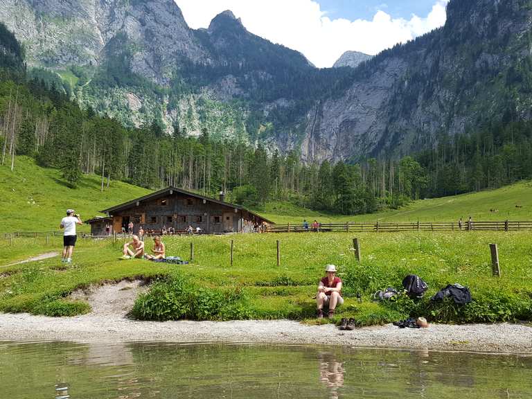 Blick auf Watzmann Ostwand – Obersee Circuit à partir de Königssee ...