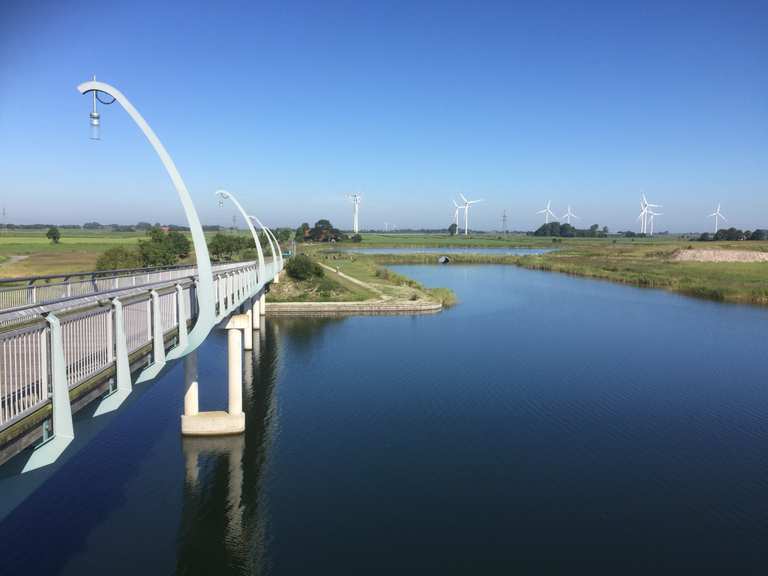 Brücke am Wangermeer : Radtouren und Radwege | komoot