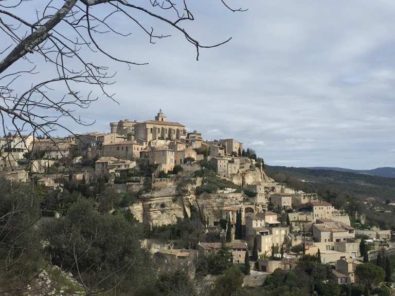 Gordes Road Cycle Routes and Map | Komoot