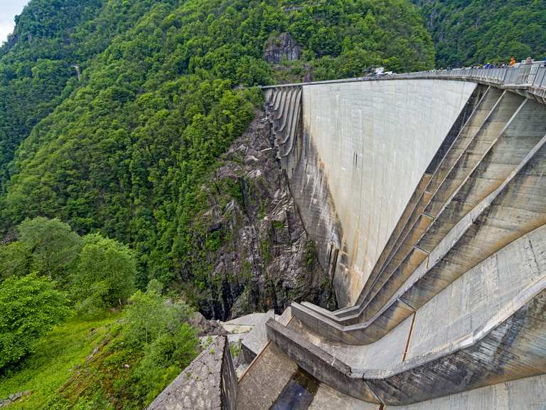 Verzasca Dam Routes for Walking and Hiking | Komoot