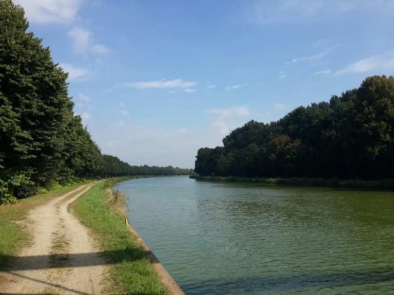 Mittelland Canal 🚢 near Obersteinbeck - Cycle Routes and Map | Komoot