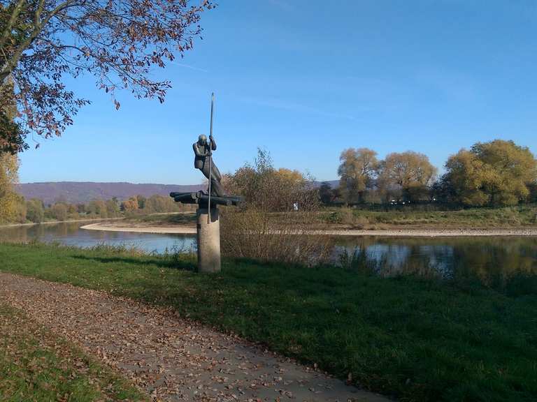 Werre-Weser-Kuss : Radtouren und Radwege | komoot