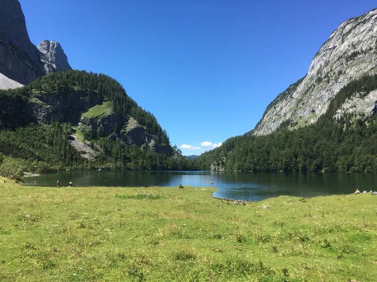 Dachsteinblick am Gosausee – Vorderer Gosausee Runde von Gappen | hike ...