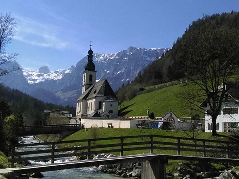 Kirche Ramsau – Ramsau bei Berchtesgaden Runde von Oberschönau ...