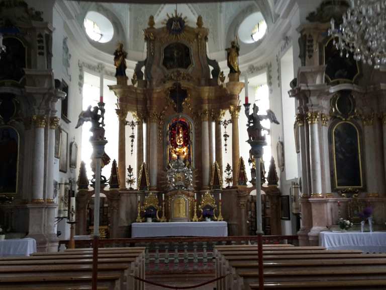 Wallfahrtskirche Mariä Heimfahrt in Ettenberg Routes for Walking and ...