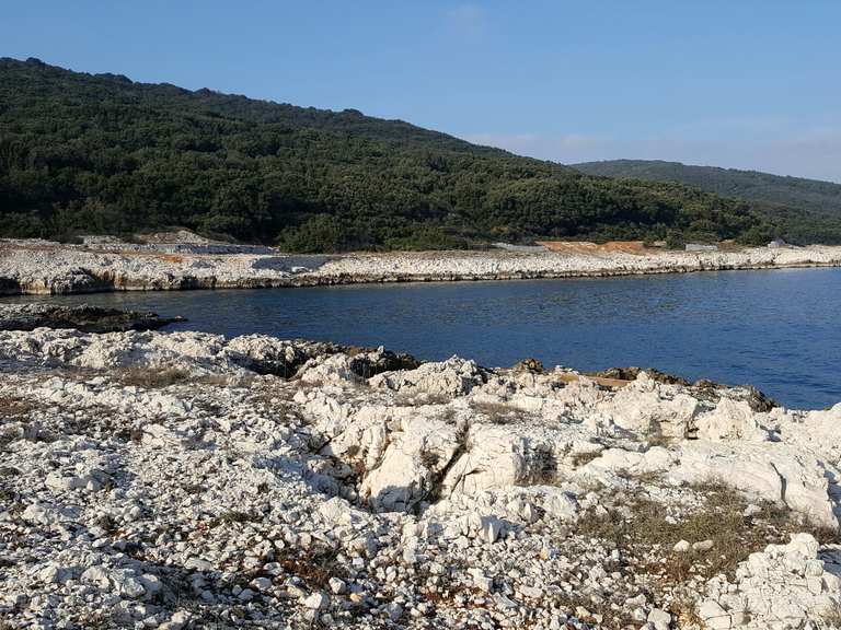 Rabac/Duga Luka - Wanderweg entlang der Küste: Wanderungen und Rundwege ...