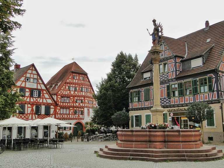 Altstadt Ladenburg - Cycle Routes and Map | Komoot