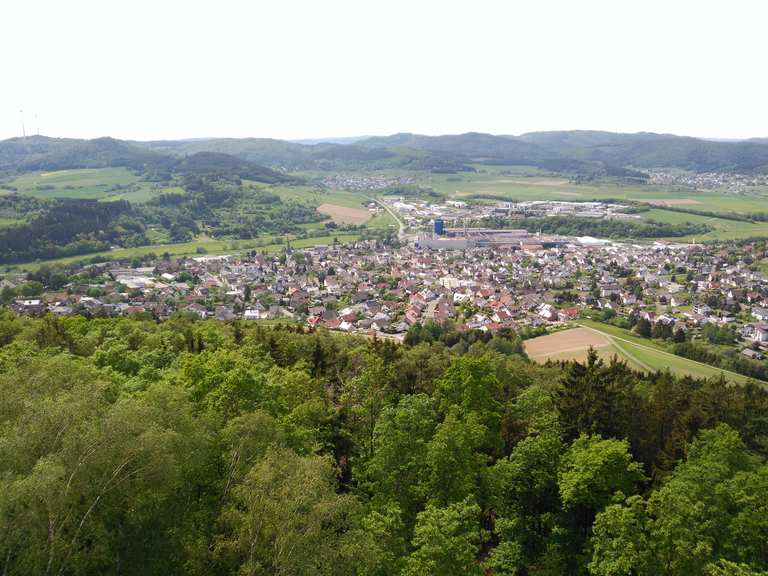 Jubiläumsturm Breidenbach: Mountainbike-Touren und -Trails | komoot