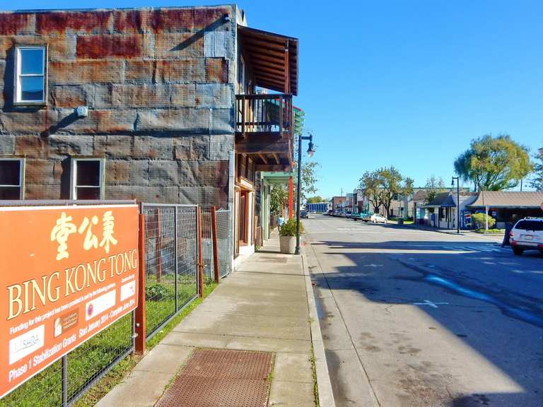 Bing Kong Tong 🀄 Society building, Isleton - Cycle Routes and Map | Komoot