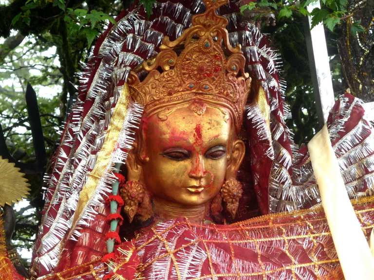 Pathibhara Devi Tempel, Taplejung, Ostnepal: Wanderungen und Rundwege ...