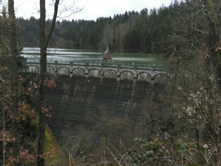 Sengbachtalsperre: Wanderungen und Rundwege | komoot