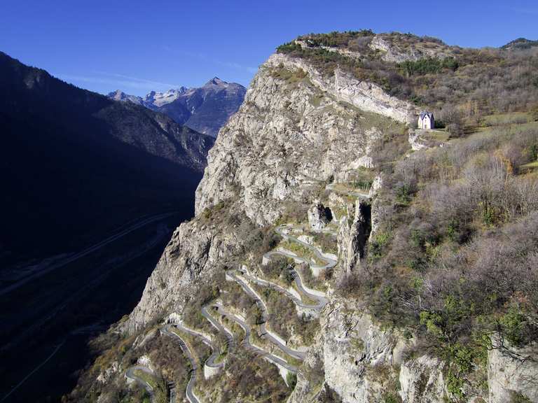 Les Lacets de Montvernier Itinéraires vélo et carte | Komoot