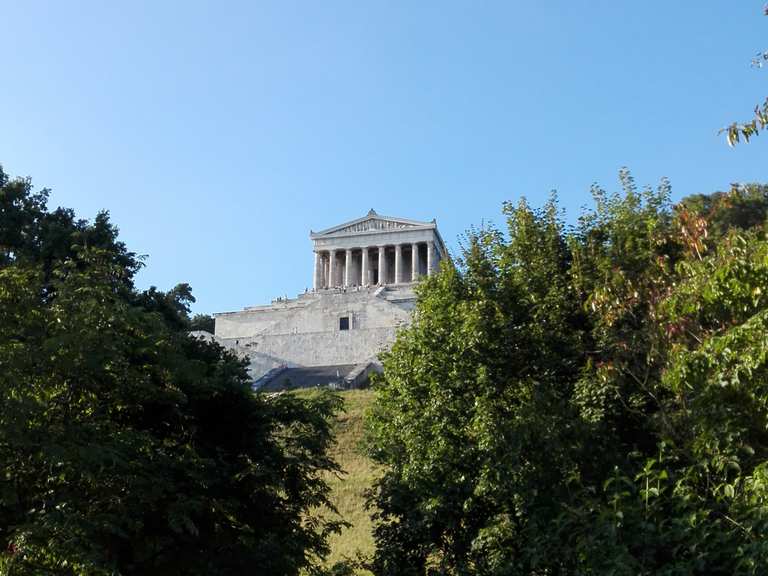 Blick auf die Walhalla - Cycle Routes and Map | Komoot