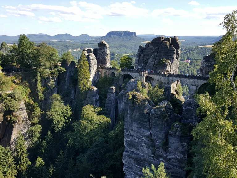 Bastei Bridge Routes for Walking and Hiking | Komoot
