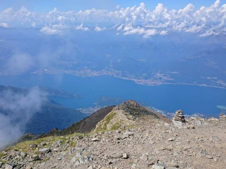 Gipfel des Monte Legnone: Wanderungen und Rundwege | komoot