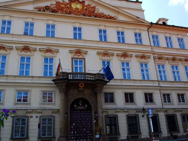 German Embassy in Prague Routes for Walking and Hiking | Komoot