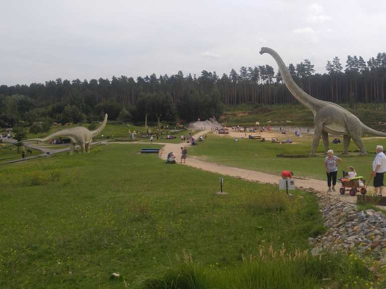 Tier-, Freizeit- und Saurierpark Germendorf Routes for Walking and ...