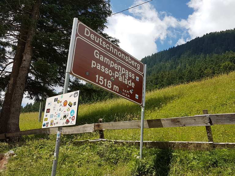 Gampenpass - Passo Palade: Mountainbike-Touren und -Trails | komoot