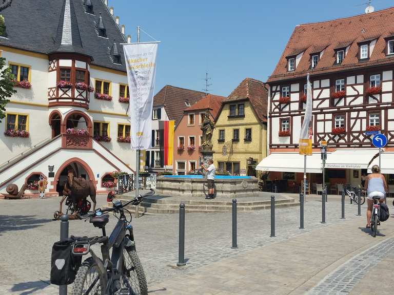 Marktplatz Volkach : Radtouren und Radwege | komoot