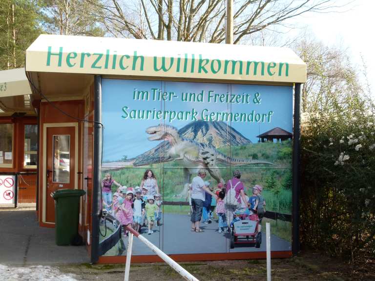 Tier-, Freizeit- und Saurierpark Germendorf Routes for Walking and ...