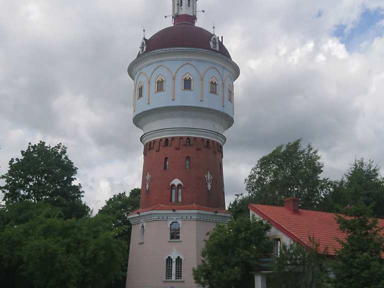 Wasserturm Elk/Lyck: Wanderungen und Rundwege | komoot