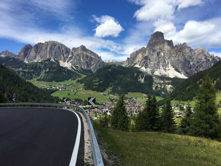 Corvara Road Cycle Routes and Map | Komoot