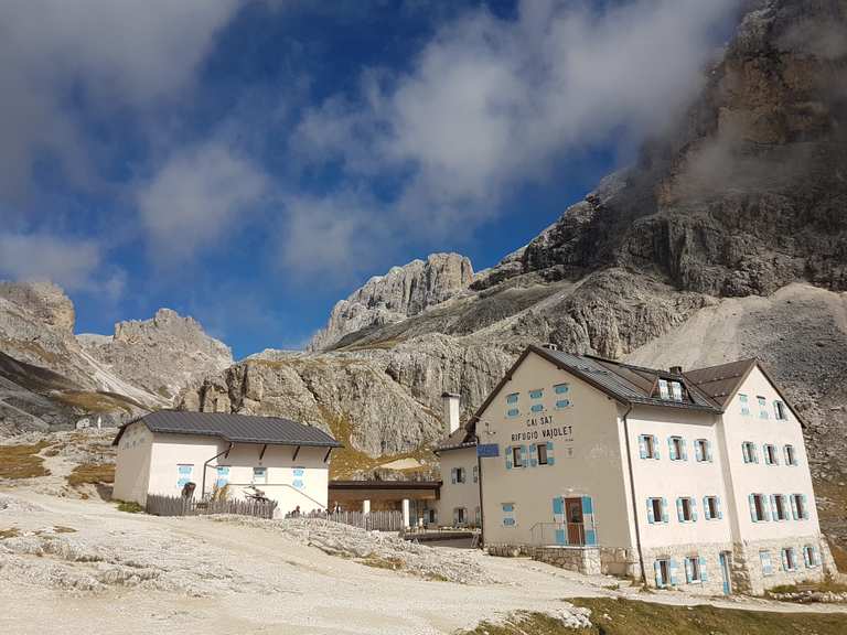 Vajolet-Hütte: Wanderungen und Rundwege | komoot