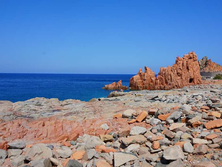 Rocce Rosse - Rote Felsen von Arbatax wandelroutes en hikes | Komoot