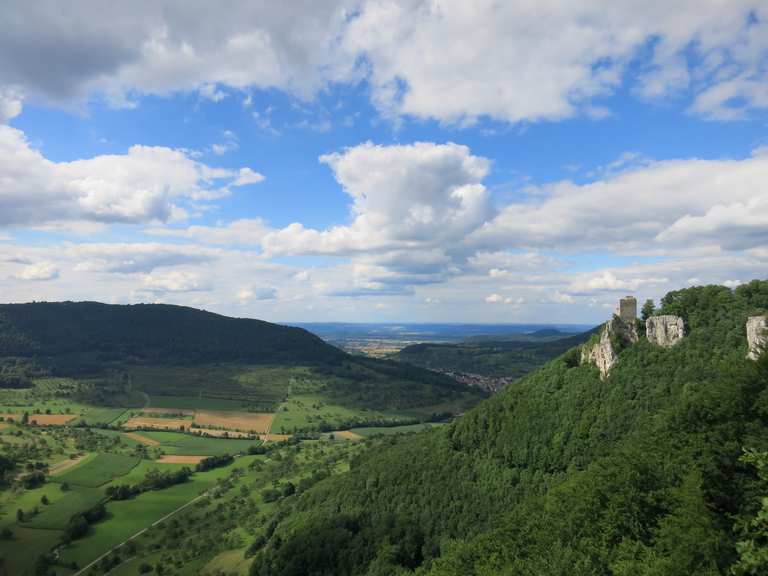 Neidlinger Wasserfall – Ruine Reußenstein Runde von Neidlingen ...