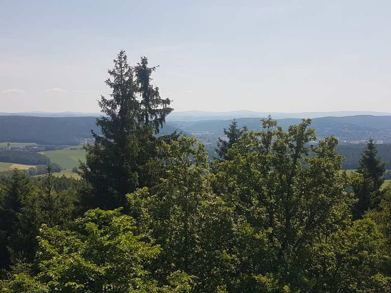 Patersberg-Turm „Schau dich um“: Mountainbike-Touren und -Trails | komoot