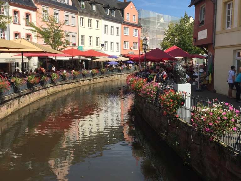 Saarburg Waterfall Road Cycle Routes and Map | Komoot