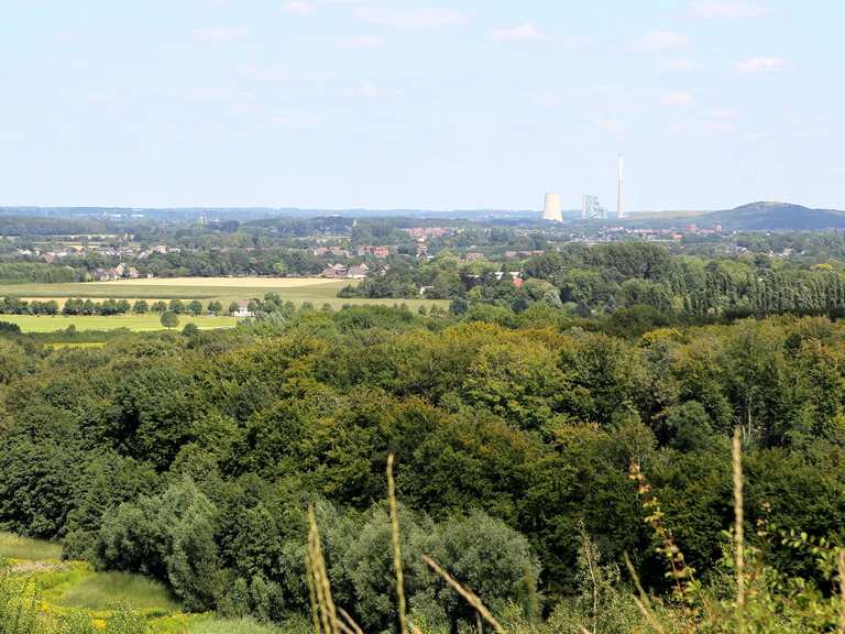 Halde (ehemalige Deponie) Grevel (Dortmund): Wanderungen und Rundwege ...
