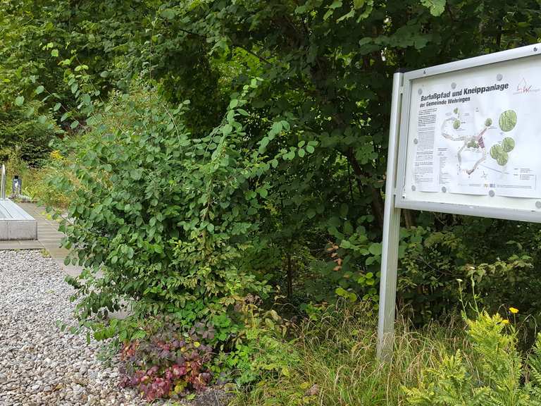 Kneipp Facility and Barefoot Path Wehringen - Mountain Bike Trails ...