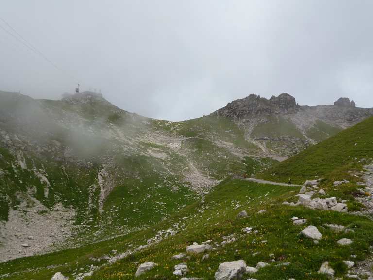 Rubihorn Gipfel: Wanderungen und Rundwege | komoot