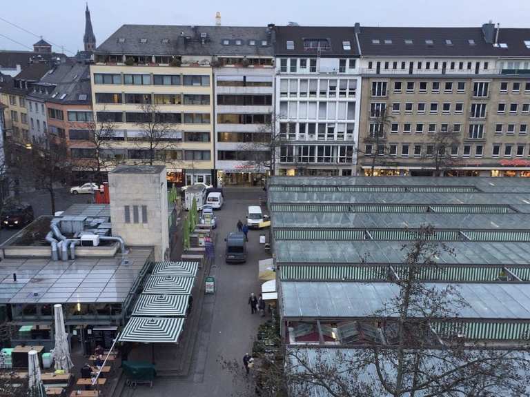 Carlsplatz Markt Düsseldorf: Wanderungen und Rundwege | komoot