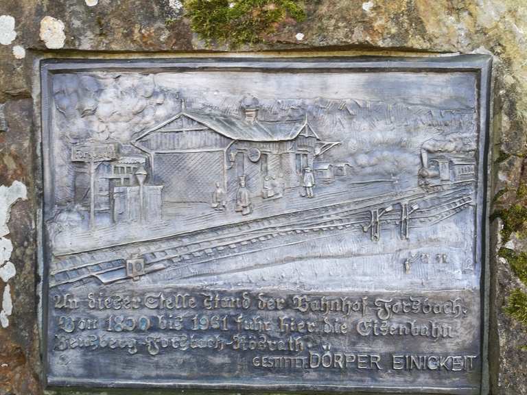 Forsbach old railroad station - Cycle Routes and Map | Komoot