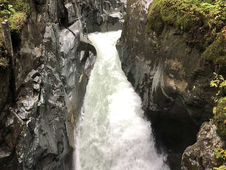 Ruetz Katarakt: Wanderungen und Rundwege | komoot